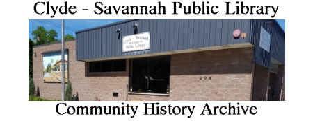 Digital Archives of the Clyde Public Library